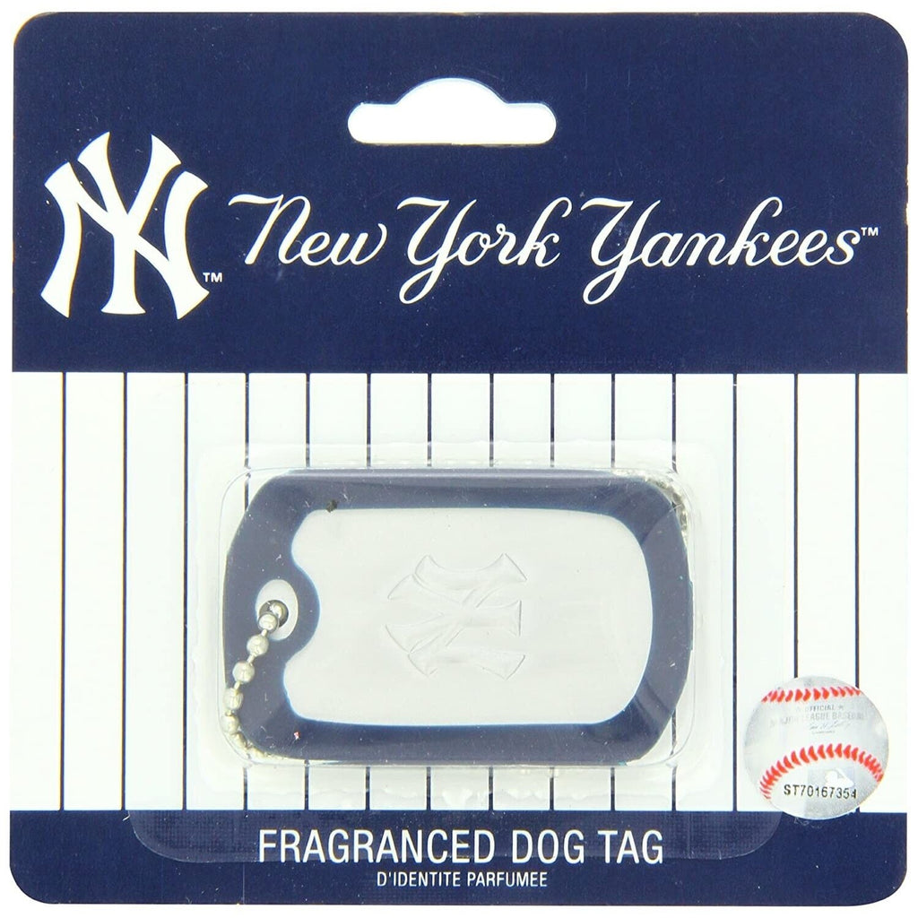 MLB New York Yankees Metal Men's Fragranced Dog Tag Licensed by CloudB ...