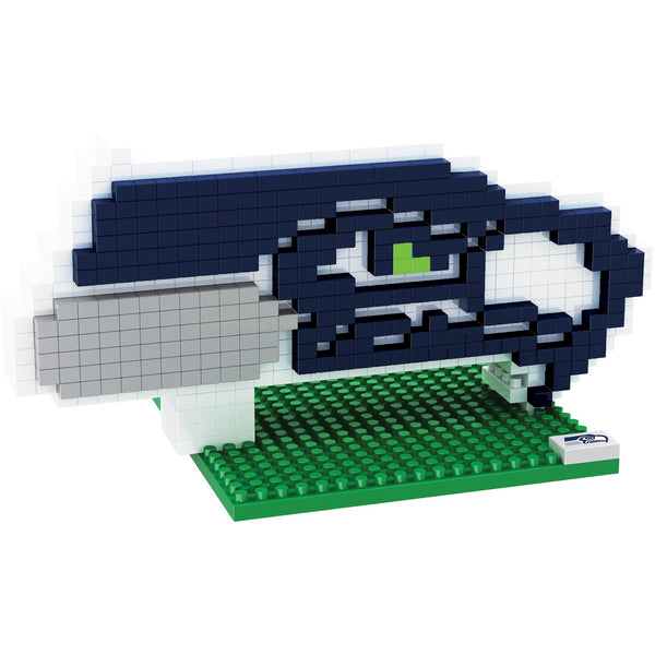 NFL Seattle Seahawks Team Logo BRXLZ 3-D Puzzle 382 Pieces – All Sports ...