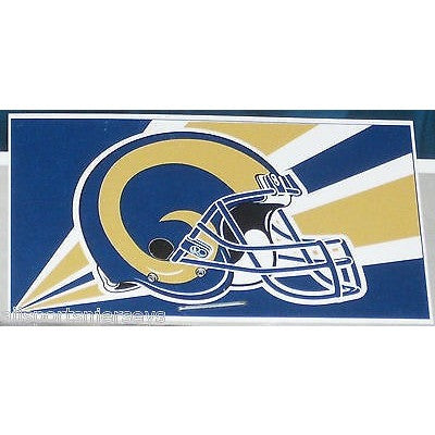 NFL 3' x 5' Team Helmet Flag Las Angels Rams by Fremont Die – All ...